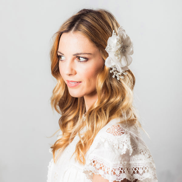 Verity silk hairpiece – Lola and Alice